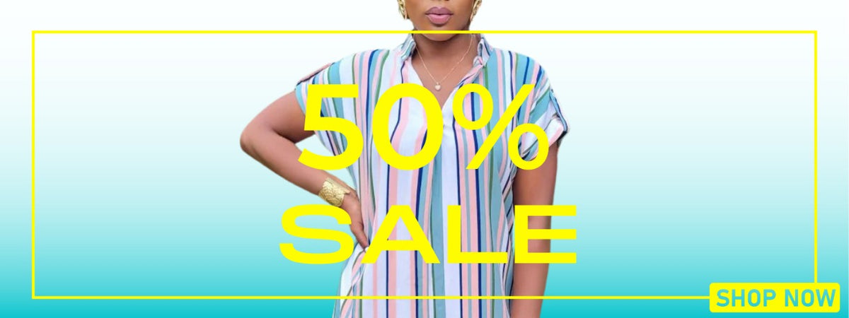 Sale Items will be 50%OFF AT CHECKOUT | Fitz Clothing